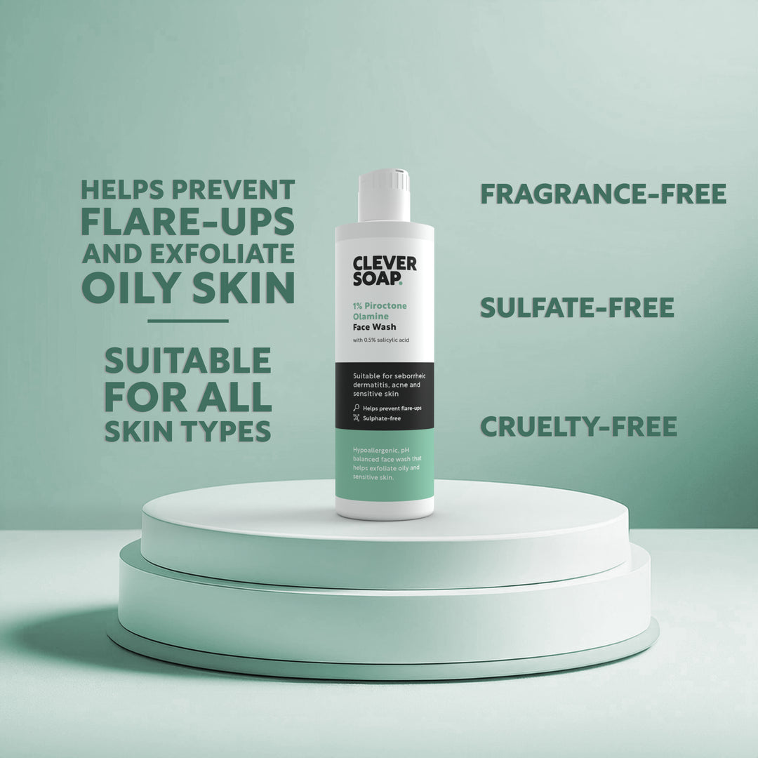 Piroctone Olamine Face Wash With Salicylic Acid - Clever Soap